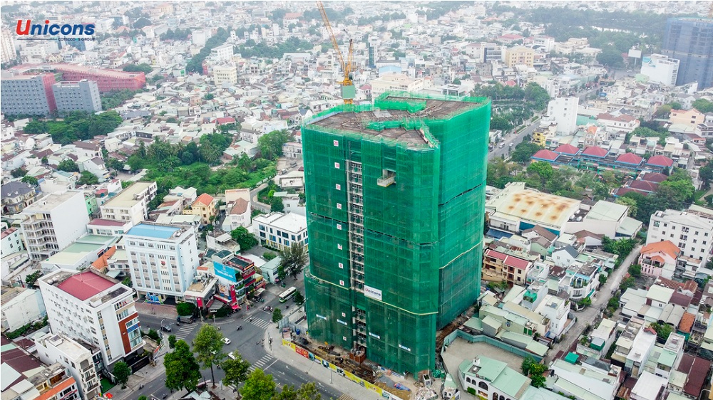 Dự án The Crystal Place được đảm bảo thi công theo đúng tiến độ đề ra